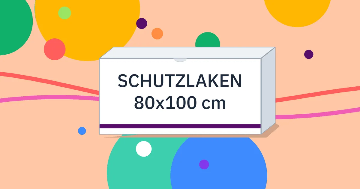 Symbolbild: Packung mit der Aufschrift SCHUTZLAKEN 80x100 cm (PZN 04353741) – Verfügbarkeit und Bezug in Apotheken in Frankfurt am Main