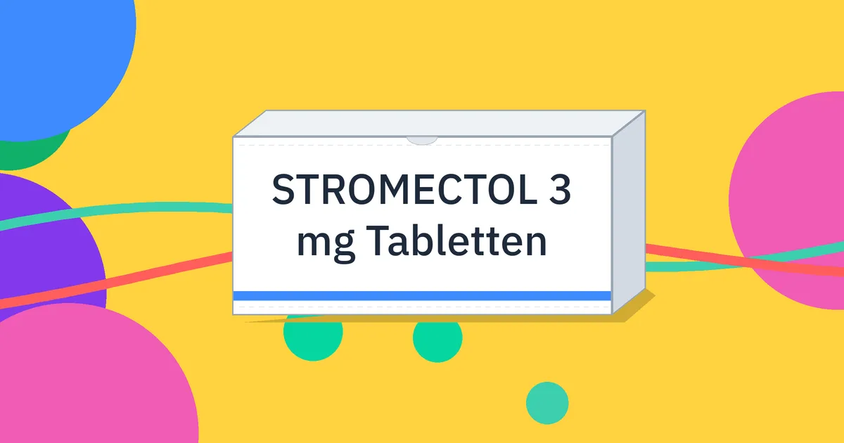 Symbolbild: Packung mit der Aufschrift STROMECTOL 3 mg Tabletten (PZN 19689211) – Verfügbarkeit und Bezug in Apotheken in Frankfurt am Main