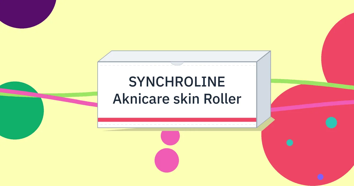 Symbolbild: Packung mit der Aufschrift SYNCHROLINE Aknicare skin Roller (PZN 04453827) – Verfügbarkeit und Bezug in Apotheken in Frankfurt am Main
