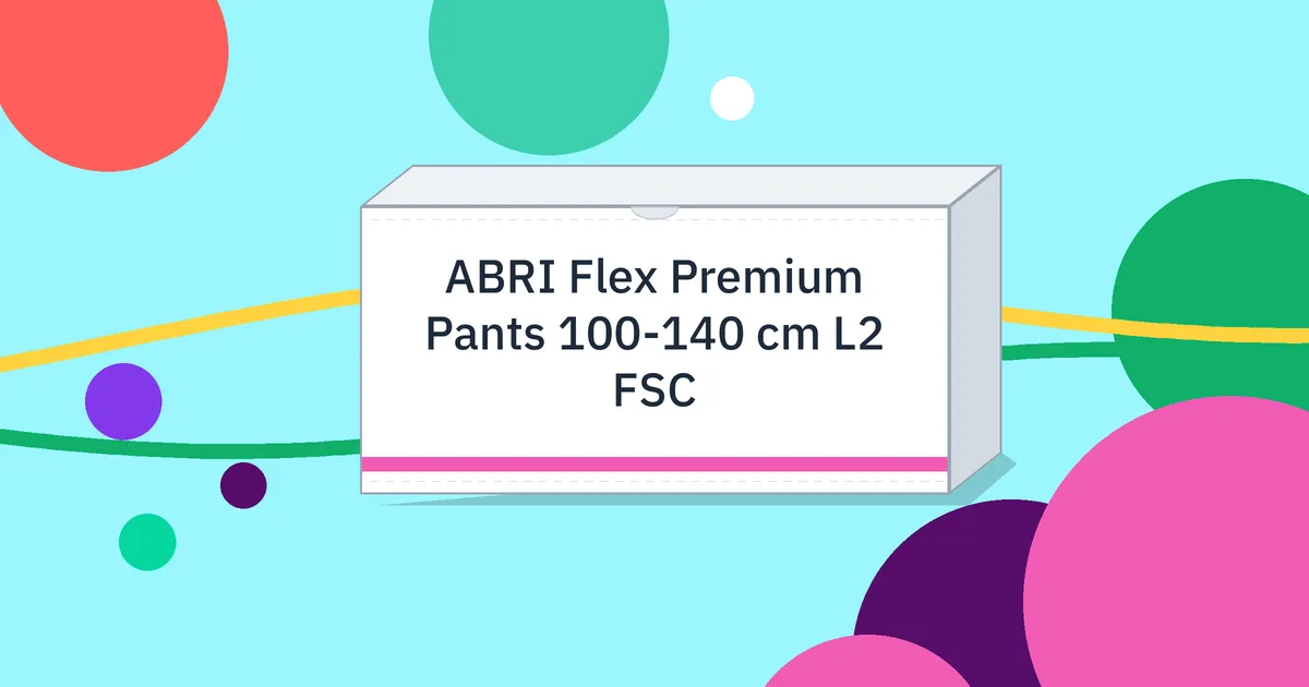 Symbolbild: Packung mit der Aufschrift ABRI Flex Premium Pants 100-140 cm L2 FSC (PZN 10550032) – Verfügbarkeit und Bezug in Apotheken in Frankfurt am Main