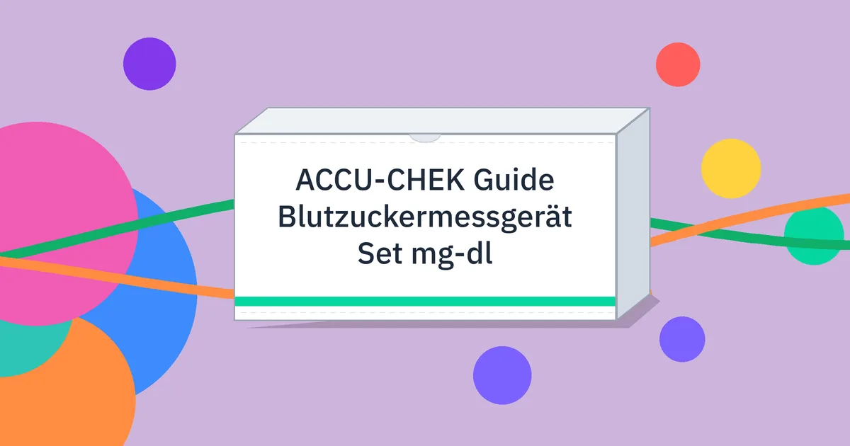 Symbolbild: Packung mit der Aufschrift ACCU-CHEK Guide Blutzuckermessgerät Set mg-dl (PZN 19767856) – Verfügbarkeit und Bezug in Apotheken in Frankfurt am Main
