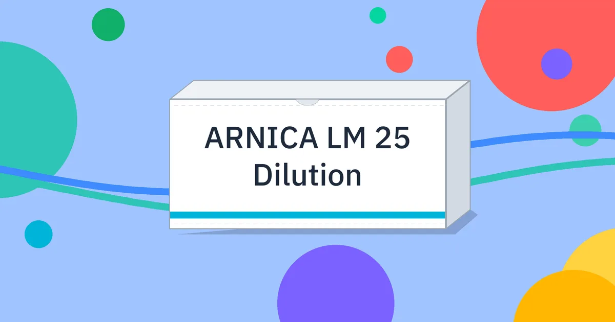 Symbolbild: Packung mit der Aufschrift ARNICA LM 25 Dilution (PZN 12770602) – Verfügbarkeit und Bezug in Apotheken in Frankfurt am Main