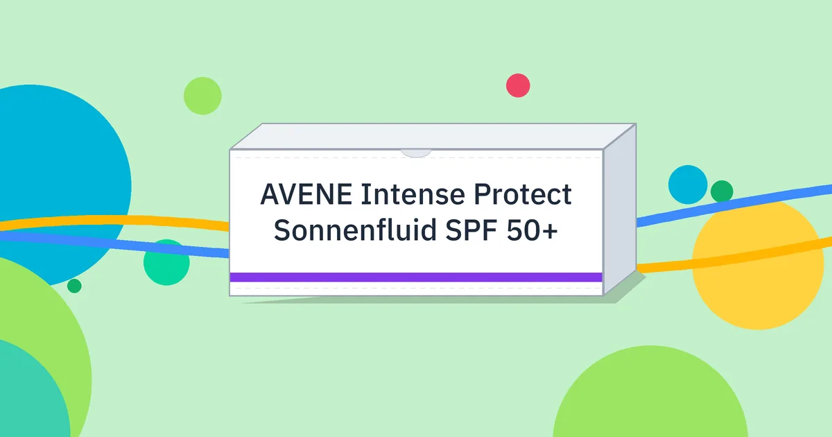 Symbolbild: Packung mit der Aufschrift AVENE Intense Protect Sonnenfluid SPF 50+ (PZN 16537512) – Verfügbarkeit und Bezug in Apotheken in Frankfurt am Main