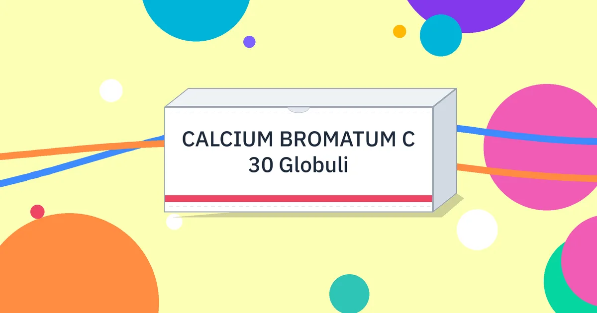 Symbolbild: Packung mit der Aufschrift CALCIUM BROMATUM C 30 Globuli (PZN 16689713) – Verfügbarkeit und Bezug in Apotheken in Frankfurt am Main