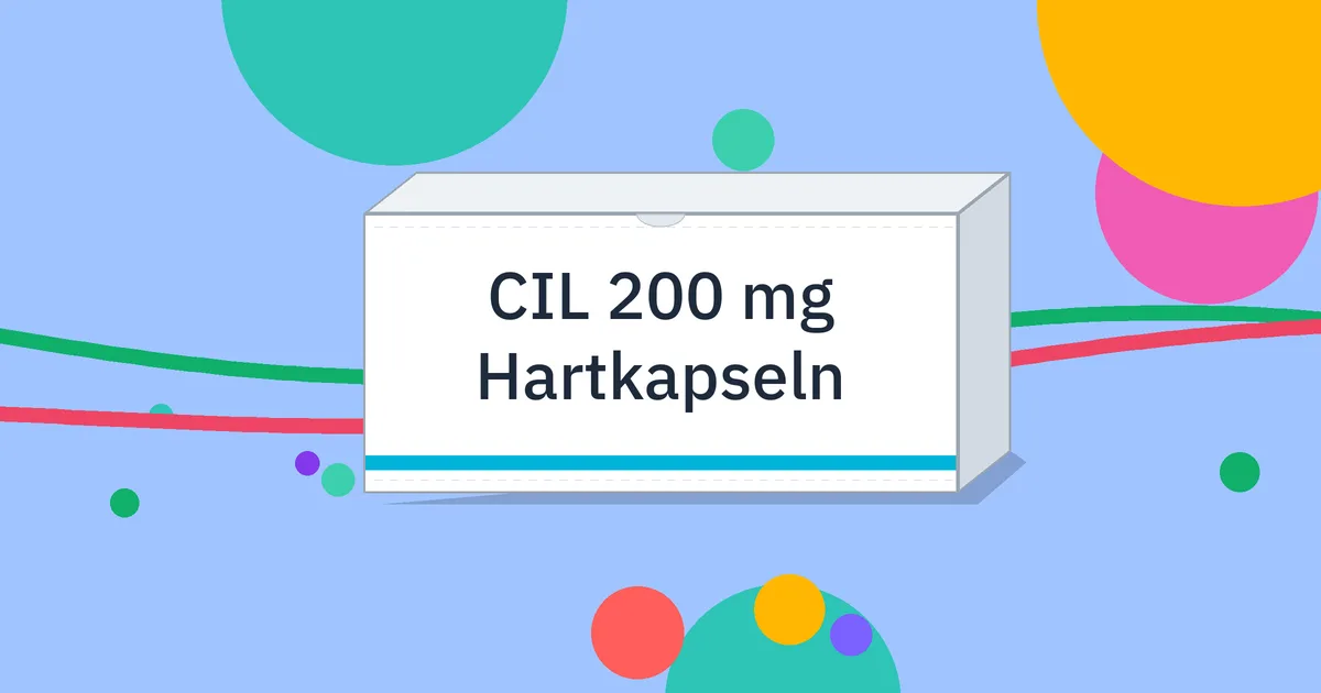 Symbolbild: Packung mit der Aufschrift CIL 200 mg Hartkapseln (PZN 00602561) – Verfügbarkeit und Bezug in Apotheken in Frankfurt am Main