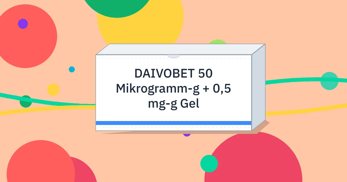 Symbolbild: Packung mit der Aufschrift DAIVOBET 50 Mikrogramm-g + 0,5 mg-g Gel (PZN 10992304) – Verfügbarkeit und Bezug in Apotheken in Frankfurt am Main