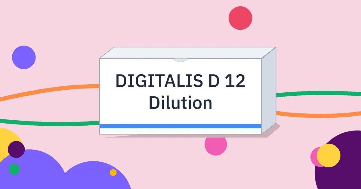 Symbolbild: Packung mit der Aufschrift DIGITALIS D 12 Dilution (PZN 02897891) – Verfügbarkeit und Bezug in Apotheken in Frankfurt am Main