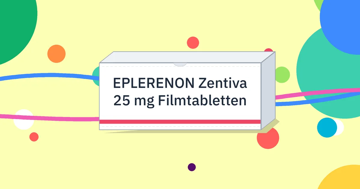 Symbolbild: Packung mit der Aufschrift EPLERENON Zentiva 25 mg Filmtabletten (PZN 15202330) – Verfügbarkeit und Bezug in Apotheken in Frankfurt am Main