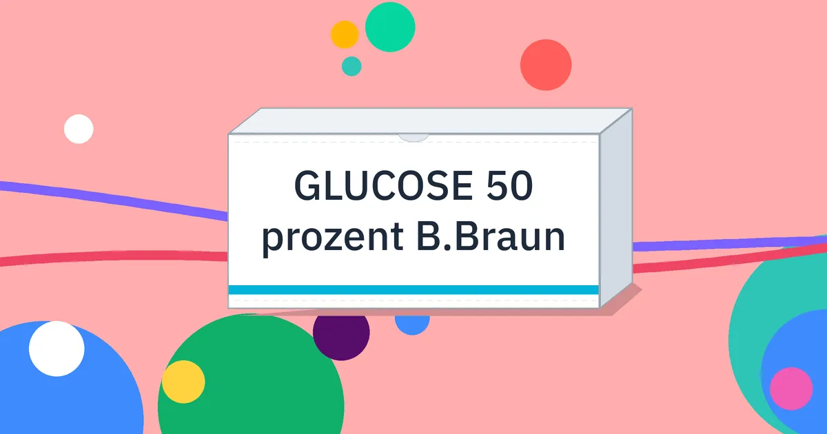 Symbolbild: Packung mit der Aufschrift GLUCOSE 50 prozent B.Braun (PZN 04164543) – Verfügbarkeit und Bezug in Apotheken in Frankfurt am Main
