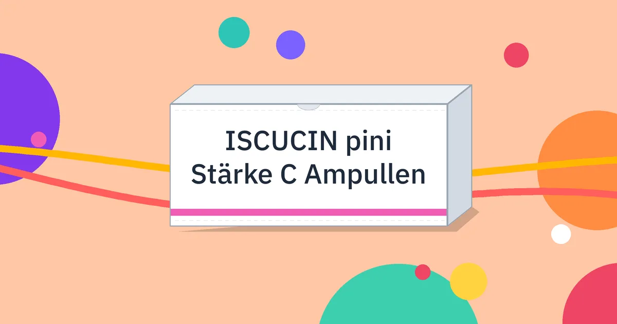 Symbolbild: Packung mit der Aufschrift ISCUCIN pini Stärke C Ampullen (PZN 04429119) – Verfügbarkeit und Bezug in Apotheken in Frankfurt am Main