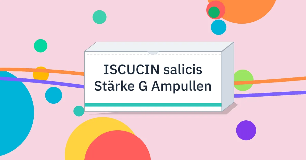 Symbolbild: Packung mit der Aufschrift ISCUCIN salicis Stärke G Ampullen (PZN 03083558) – Verfügbarkeit und Bezug in Apotheken in Frankfurt am Main