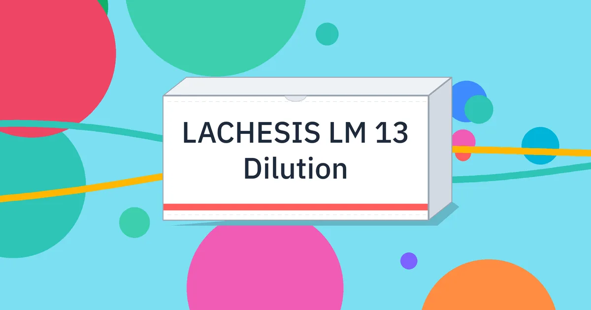Symbolbild: Packung mit der Aufschrift LACHESIS LM 13 Dilution (PZN 12929356) – Verfügbarkeit und Bezug in Apotheken in Frankfurt am Main