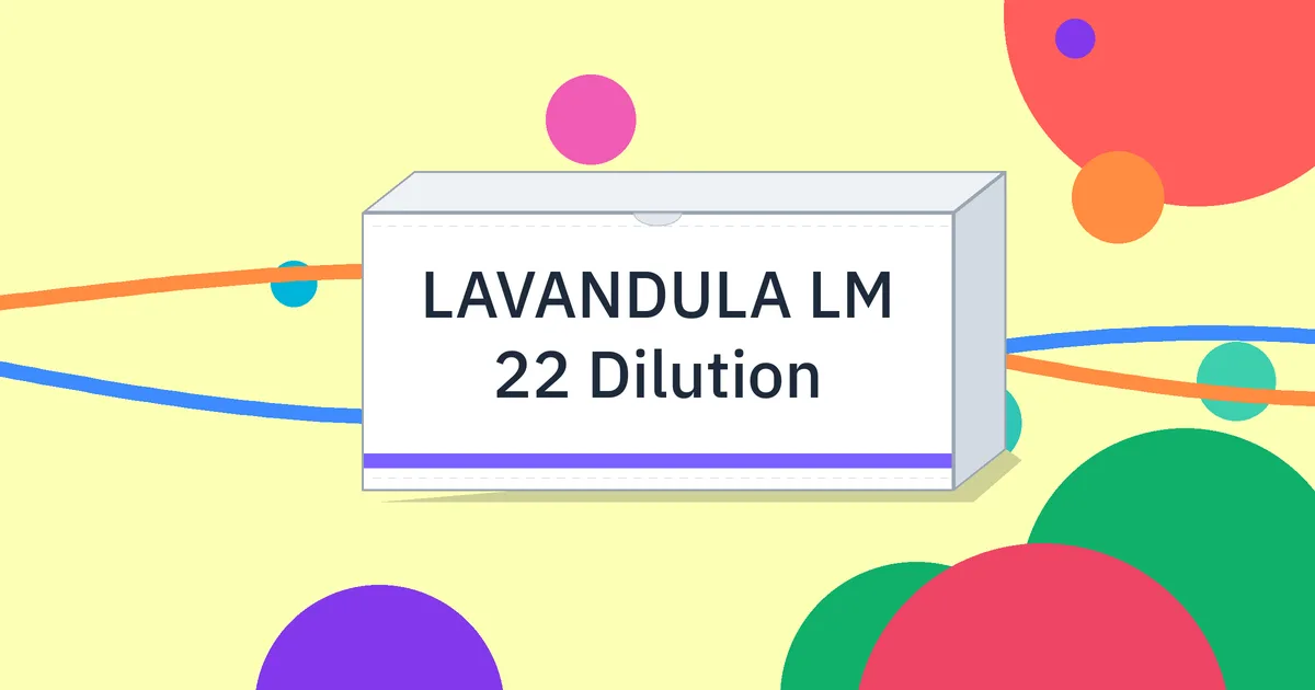 Symbolbild: Packung mit der Aufschrift LAVANDULA LM 22 Dilution (PZN 12929899) – Verfügbarkeit und Bezug in Apotheken in Frankfurt am Main