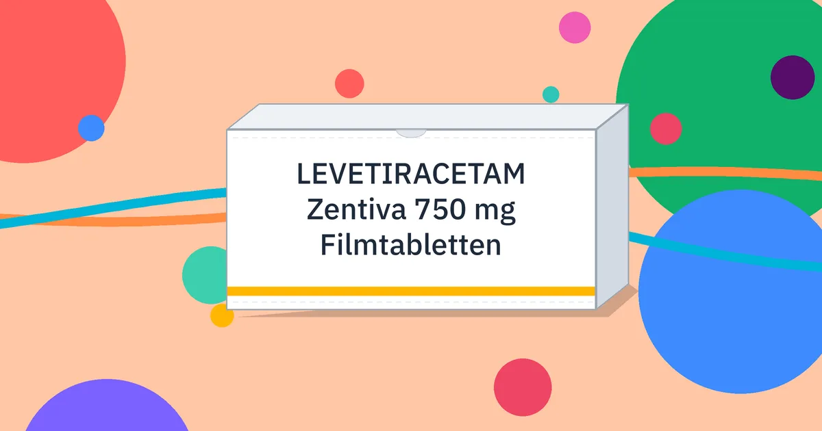 Symbolbild: Packung mit der Aufschrift LEVETIRACETAM Zentiva 750 mg Filmtabletten (PZN 09199322) – Verfügbarkeit und Bezug in Apotheken in Frankfurt am Main