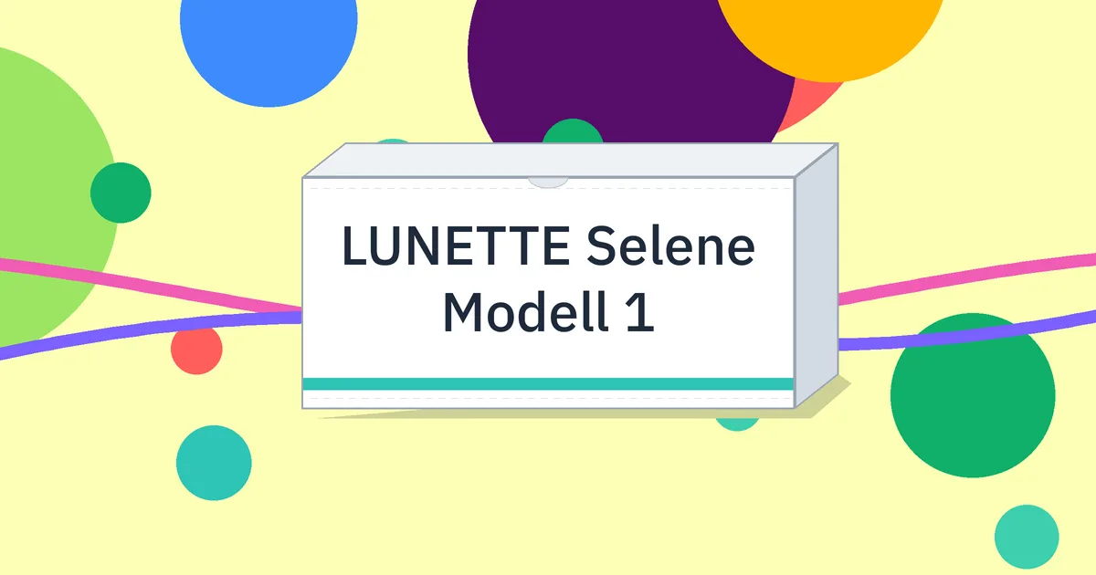 Symbolbild: Packung mit der Aufschrift LUNETTE Selene Modell 1 (PZN 06580458) – Verfügbarkeit und Bezug in Apotheken in Frankfurt am Main