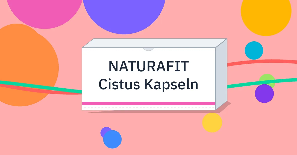 Symbolbild: Packung mit der Aufschrift NATURAFIT Cistus Kapseln (PZN 09269399) – Verfügbarkeit und Bezug in Apotheken in Frankfurt am Main