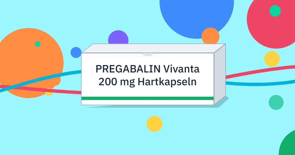Symbolbild: Packung mit der Aufschrift PREGABALIN Vivanta 200 mg Hartkapseln (PZN 16663659) – Verfügbarkeit und Bezug in Apotheken in Frankfurt am Main