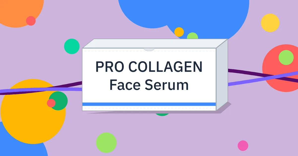 Symbolbild: Packung mit der Aufschrift PRO COLLAGEN Face Serum (PZN 19196810) – Verfügbarkeit und Bezug in Apotheken in Frankfurt am Main