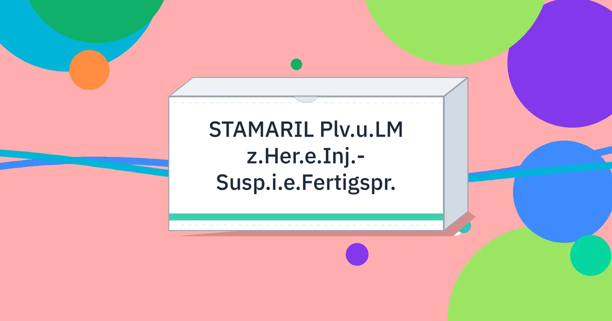 Symbolbild: Packung mit der Aufschrift STAMARIL Plv.u.LM z.Her.e.Inj.-Susp.i.e.Fertigspr. (PZN 18823156) – Verfügbarkeit und Bezug in Apotheken in Frankfurt am Main