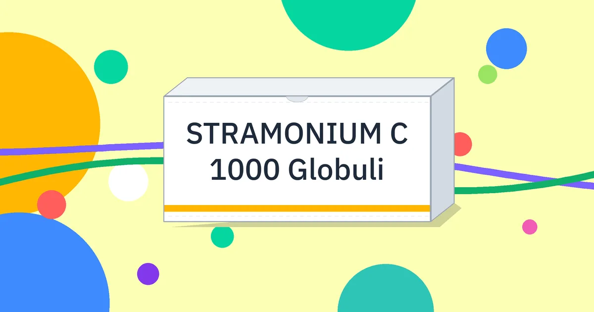 Symbolbild: Packung mit der Aufschrift STRAMONIUM C 1000 Globuli (PZN 04238224) – Verfügbarkeit und Bezug in Apotheken in Frankfurt am Main