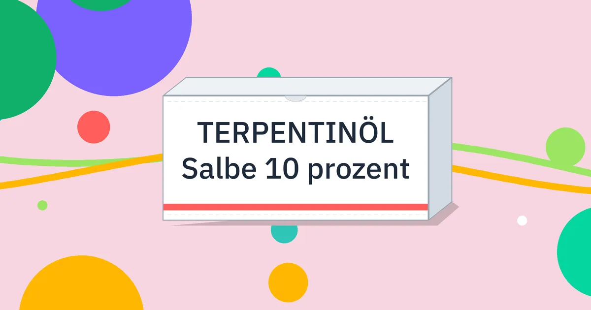 Symbolbild: Packung mit der Aufschrift TERPENTINÖL Salbe 10 prozent (PZN 18901531) – Verfügbarkeit und Bezug in Apotheken in Frankfurt am Main