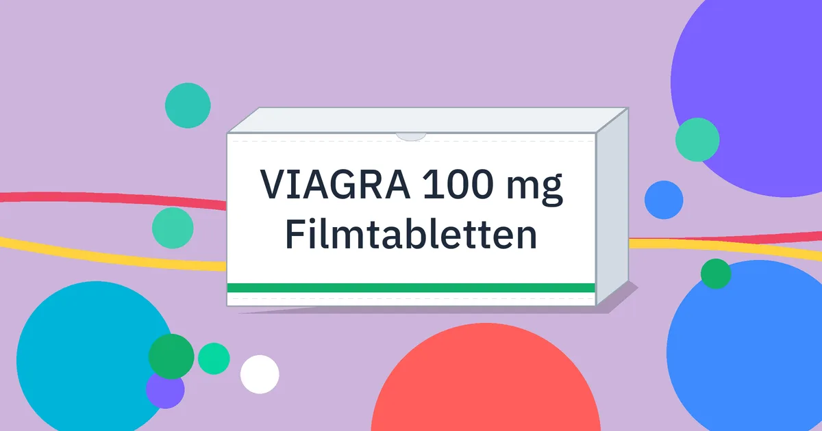 Symbolbild: Packung mit der Aufschrift VIAGRA 100 mg Filmtabletten (PZN 15612507) – Verfügbarkeit und Bezug in Apotheken in Frankfurt am Main