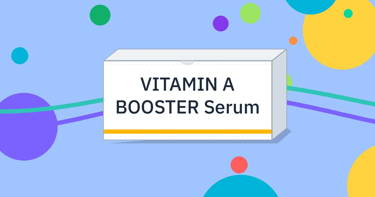 Symbolbild: Packung mit der Aufschrift VITAMIN A BOOSTER Serum (PZN 11320989) – Verfügbarkeit und Bezug in Apotheken in Frankfurt am Main