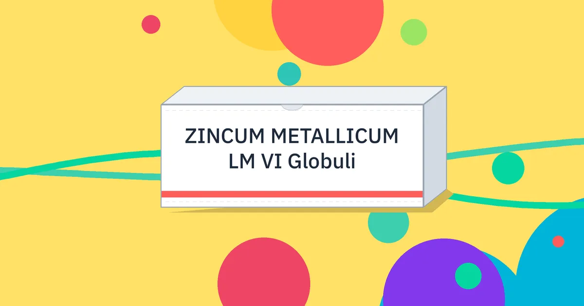 Symbolbild: Packung mit der Aufschrift ZINCUM METALLICUM LM VI Globuli (PZN 02660203) – Verfügbarkeit und Bezug in Apotheken in Frankfurt am Main