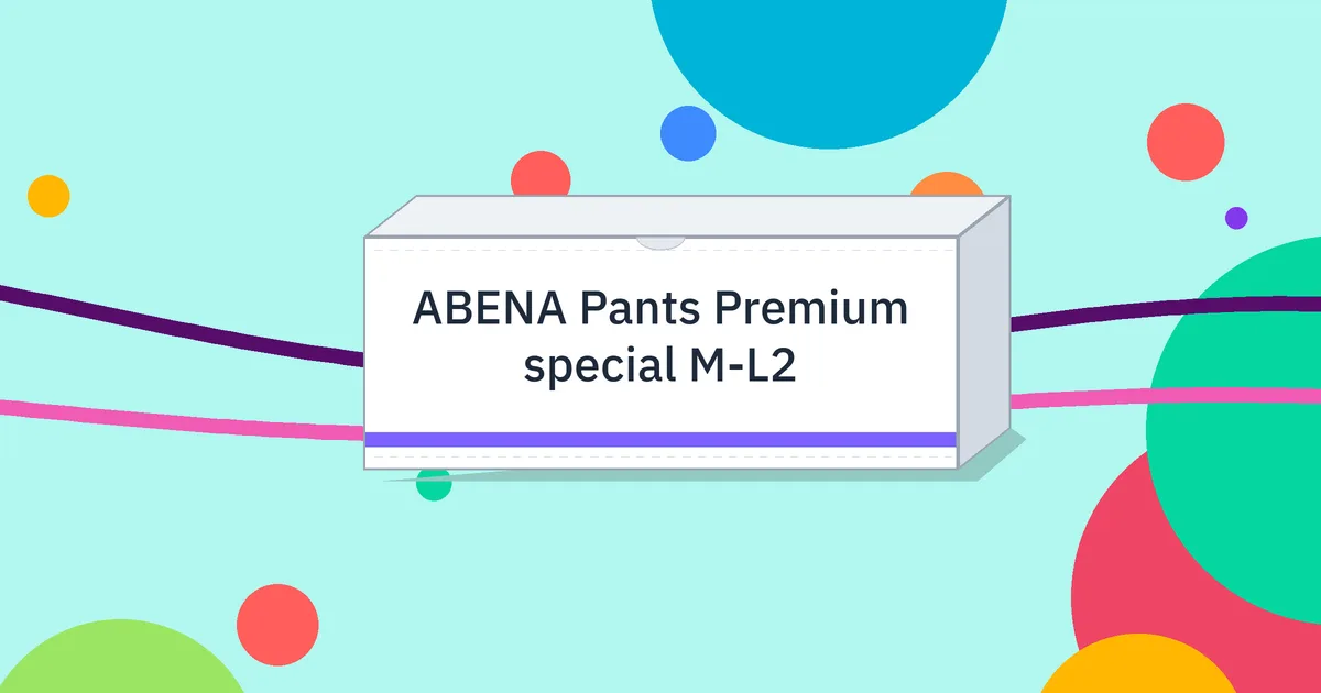 Symbolbild: Packung mit der Aufschrift ABENA Pants Premium special M-L2 (PZN 17511182) – Verfügbarkeit und Bezug in Apotheken in Frankfurt am Main