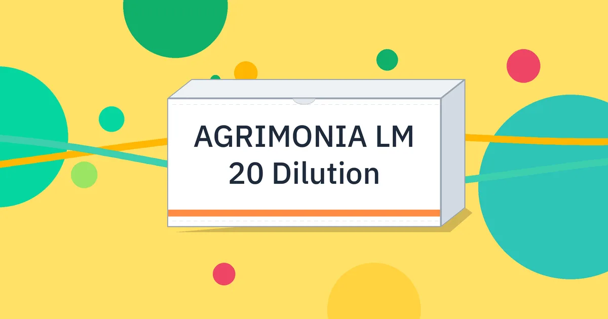 Symbolbild: Packung mit der Aufschrift AGRIMONIA LM 20 Dilution (PZN 13306999) – Verfügbarkeit und Bezug in Apotheken in Frankfurt am Main