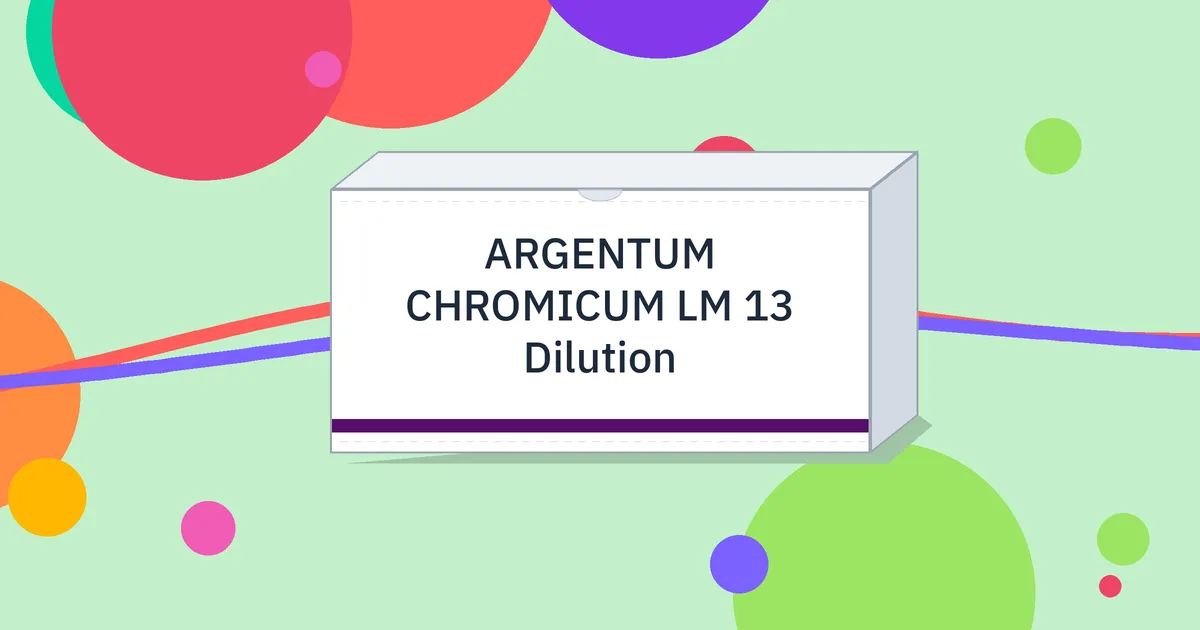 Symbolbild: Packung mit der Aufschrift ARGENTUM CHROMICUM LM 13 Dilution (PZN 13389519) – Verfügbarkeit und Bezug in Apotheken in Frankfurt am Main