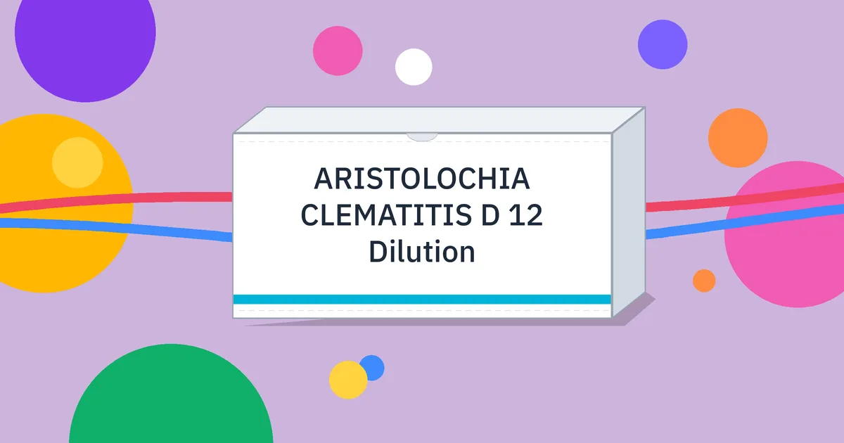 Symbolbild: Packung mit der Aufschrift ARISTOLOCHIA CLEMATITIS D 12 Dilution (PZN 02607338) – Verfügbarkeit und Bezug in Apotheken in Frankfurt am Main