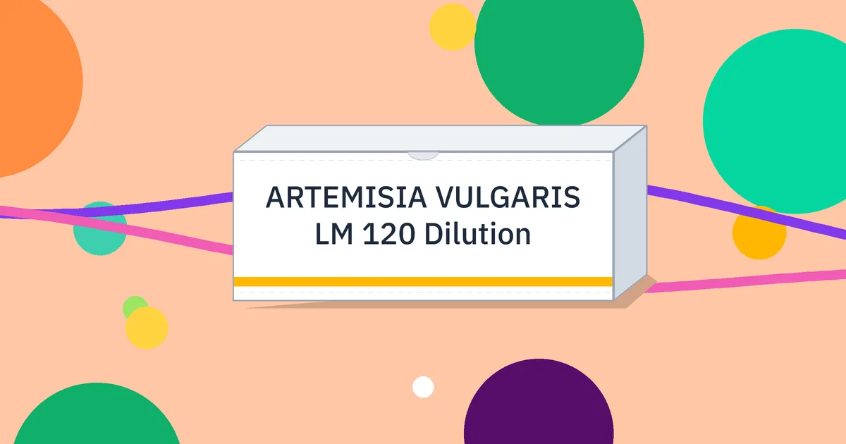 Symbolbild: Packung mit der Aufschrift ARTEMISIA VULGARIS LM 120 Dilution (PZN 12780569) – Verfügbarkeit und Bezug in Apotheken in Frankfurt am Main