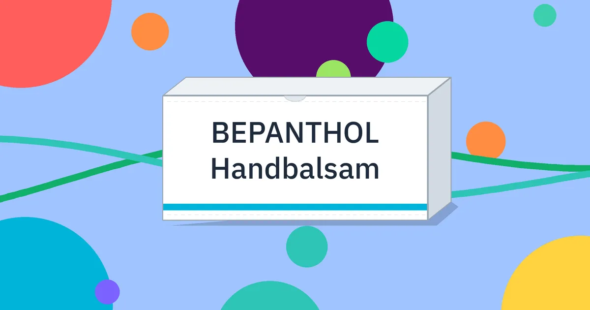 Symbolbild: Packung mit der Aufschrift BEPANTHOL Handbalsam (PZN 01578965) – Verfügbarkeit und Bezug in Apotheken in Frankfurt am Main