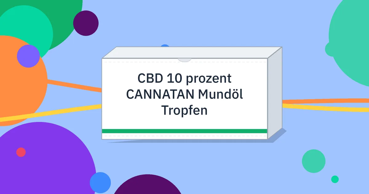 Symbolbild: Packung mit der Aufschrift CBD 10 prozent CANNATAN Mundöl Tropfen (PZN 18048295) – Verfügbarkeit und Bezug in Apotheken in Frankfurt am Main