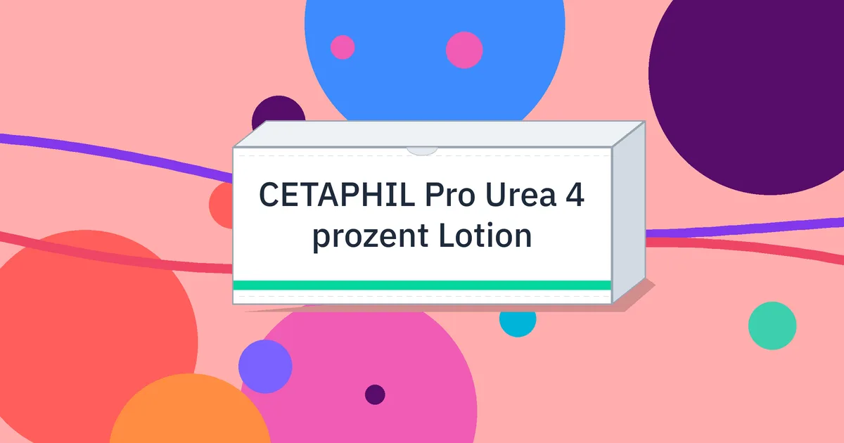Symbolbild: Packung mit der Aufschrift CETAPHIL Pro Urea 4 prozent Lotion (PZN 19405923) – Verfügbarkeit und Bezug in Apotheken in Frankfurt am Main