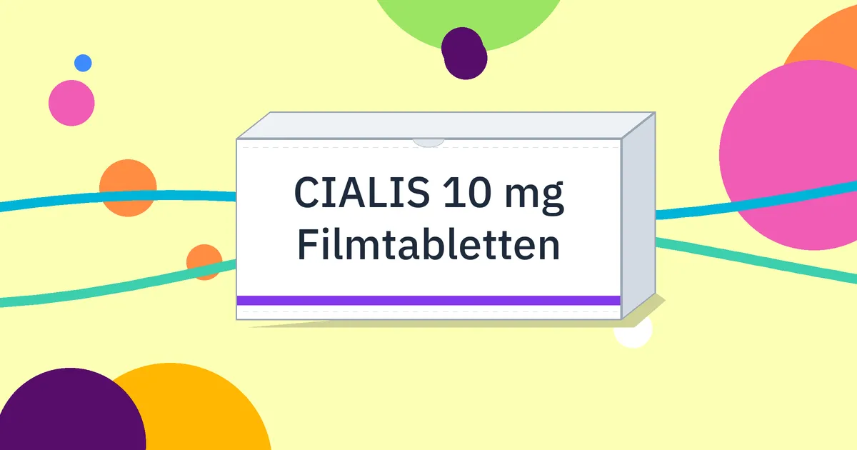 Symbolbild: Packung mit der Aufschrift CIALIS 10 mg Filmtabletten (PZN 07315066) – Verfügbarkeit und Bezug in Apotheken in Frankfurt am Main