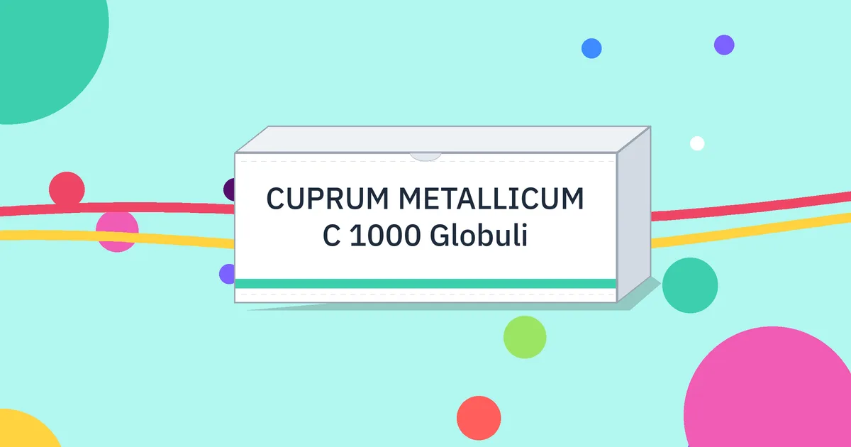 Symbolbild: Packung mit der Aufschrift CUPRUM METALLICUM C 1000 Globuli (PZN 07166229) – Verfügbarkeit und Bezug in Apotheken in Frankfurt am Main