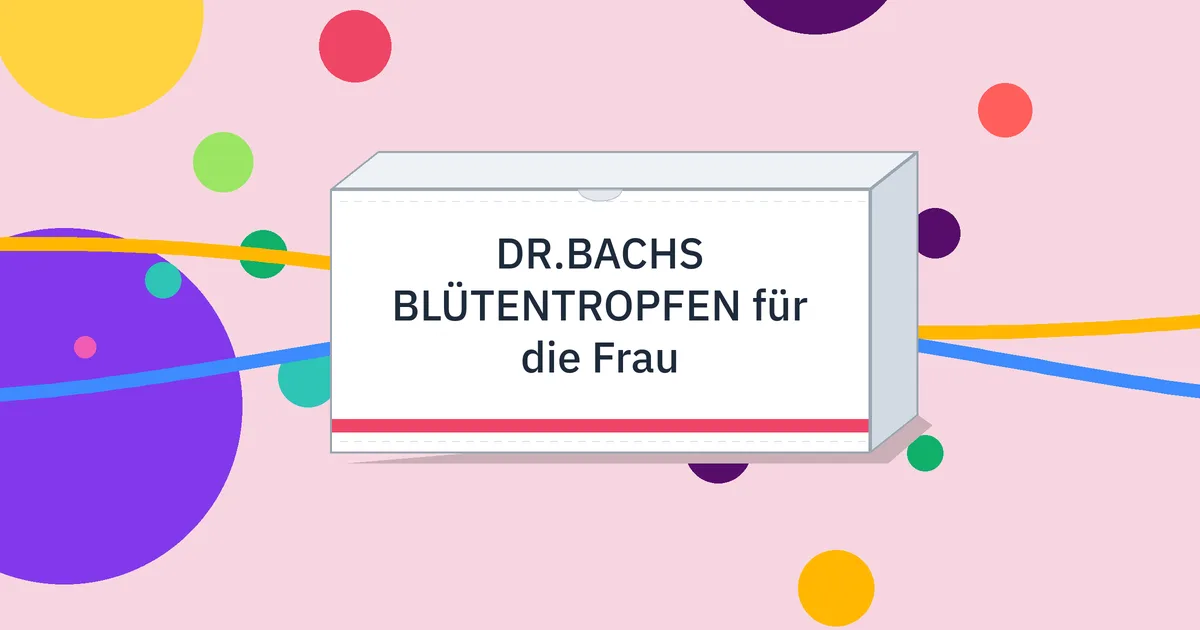 Symbolbild: Packung mit der Aufschrift DR.BACHS BLÜTENTROPFEN für die Frau (PZN 17193813) – Verfügbarkeit und Bezug in Apotheken in Frankfurt am Main
