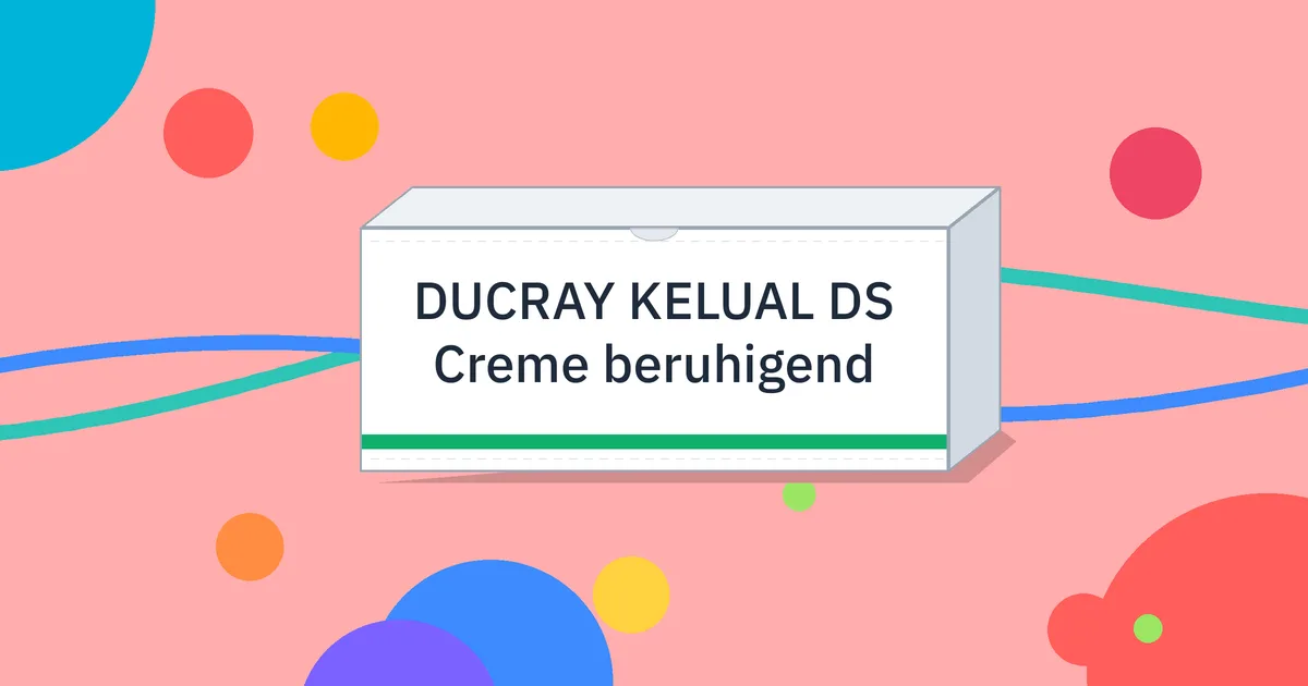 Symbolbild: Packung mit der Aufschrift DUCRAY KELUAL DS Creme beruhigend (PZN 18663072) – Verfügbarkeit und Bezug in Apotheken in Frankfurt am Main
