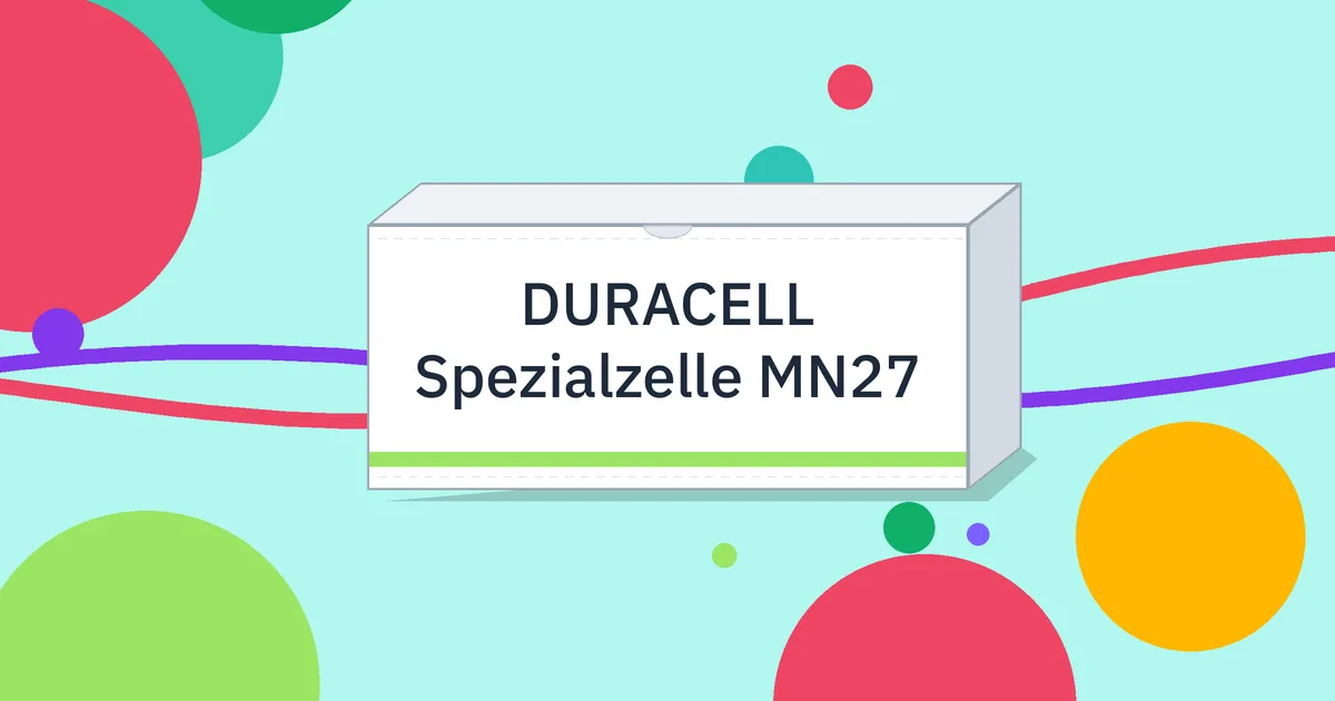Symbolbild: Packung mit der Aufschrift DURACELL Spezialzelle MN27 (PZN 07350861) – Verfügbarkeit und Bezug in Apotheken in Frankfurt am Main