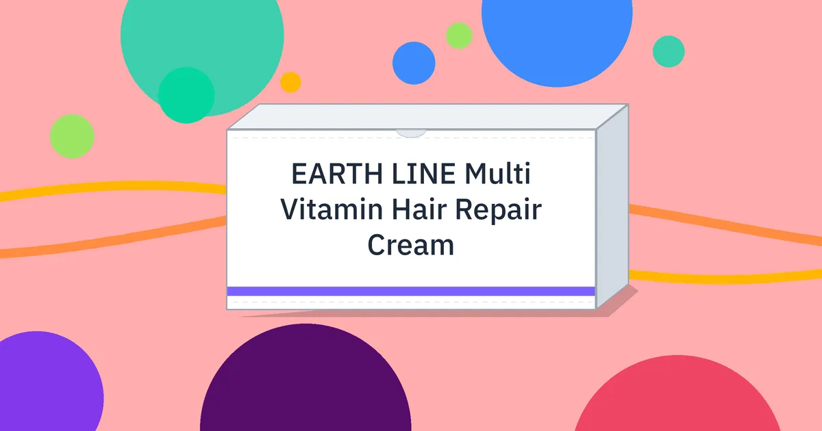 Symbolbild: Packung mit der Aufschrift EARTH LINE Multi Vitamin Hair Repair Cream (PZN 17275066) – Verfügbarkeit und Bezug in Apotheken in Frankfurt am Main