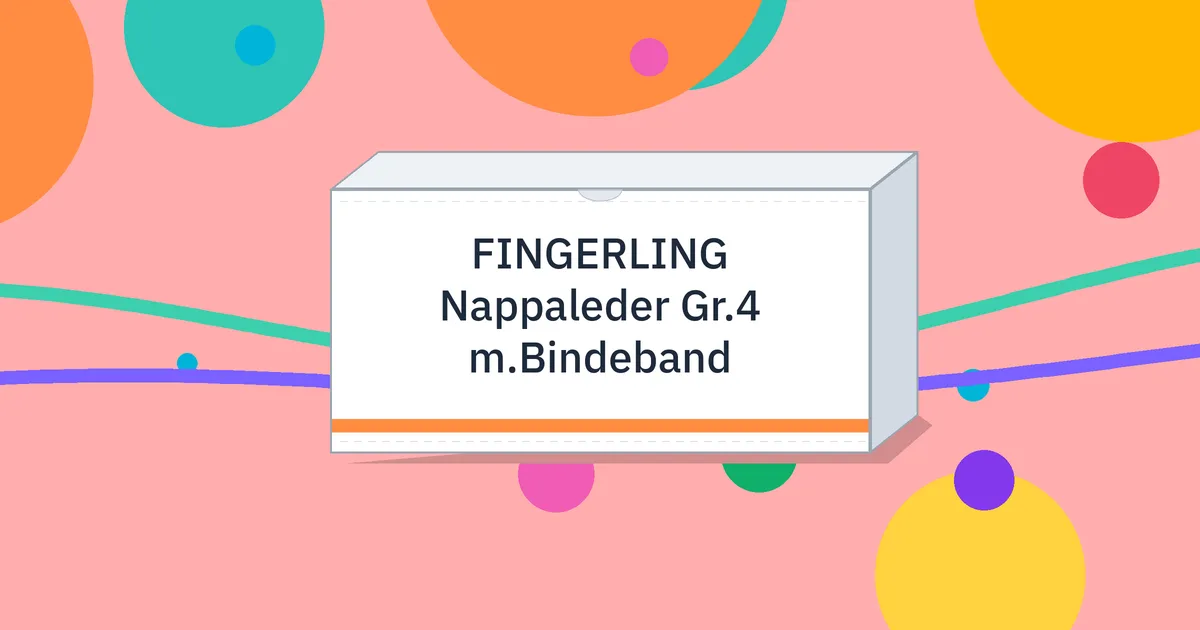 Symbolbild: Packung mit der Aufschrift FINGERLING Nappaleder Gr.4 m.Bindeband (PZN 04096988) – Verfügbarkeit und Bezug in Apotheken in Frankfurt am Main
