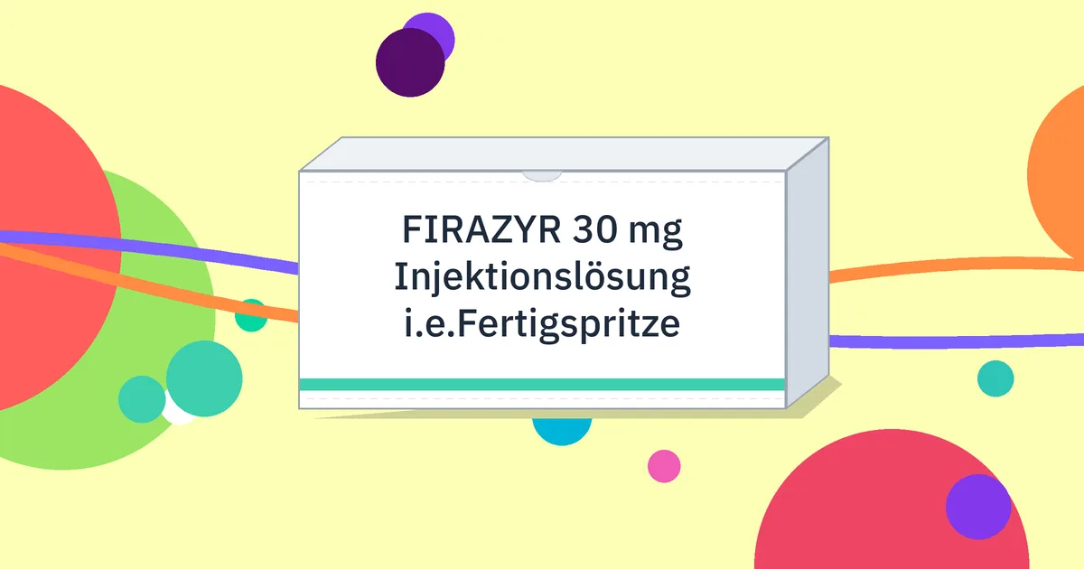 Symbolbild: Packung mit der Aufschrift FIRAZYR 30 mg Injektionslösung i.e.Fertigspritze (PZN 16943548) – Verfügbarkeit und Bezug in Apotheken in Frankfurt am Main