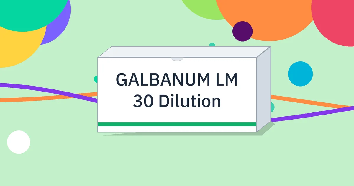 Symbolbild: Packung mit der Aufschrift GALBANUM LM 30 Dilution (PZN 13495517) – Verfügbarkeit und Bezug in Apotheken in Frankfurt am Main