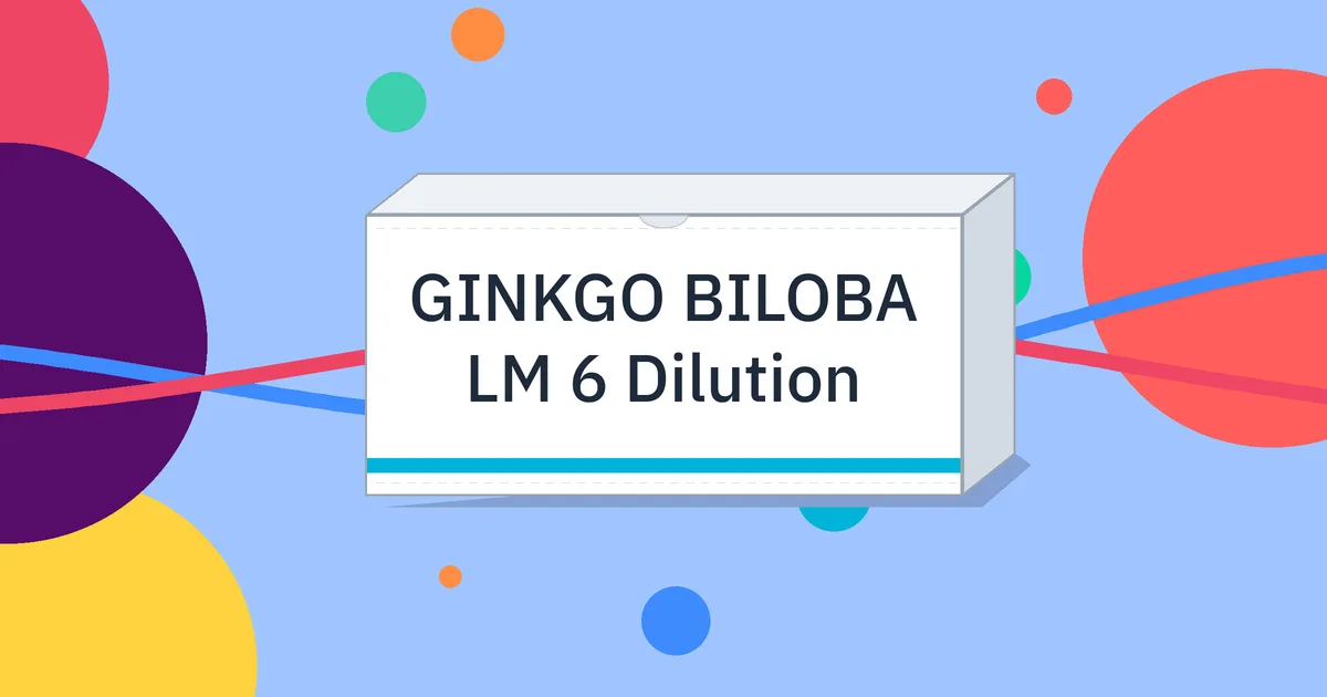 Symbolbild: Packung mit der Aufschrift GINKGO BILOBA LM 6 Dilution (PZN 12877990) – Verfügbarkeit und Bezug in Apotheken in Frankfurt am Main