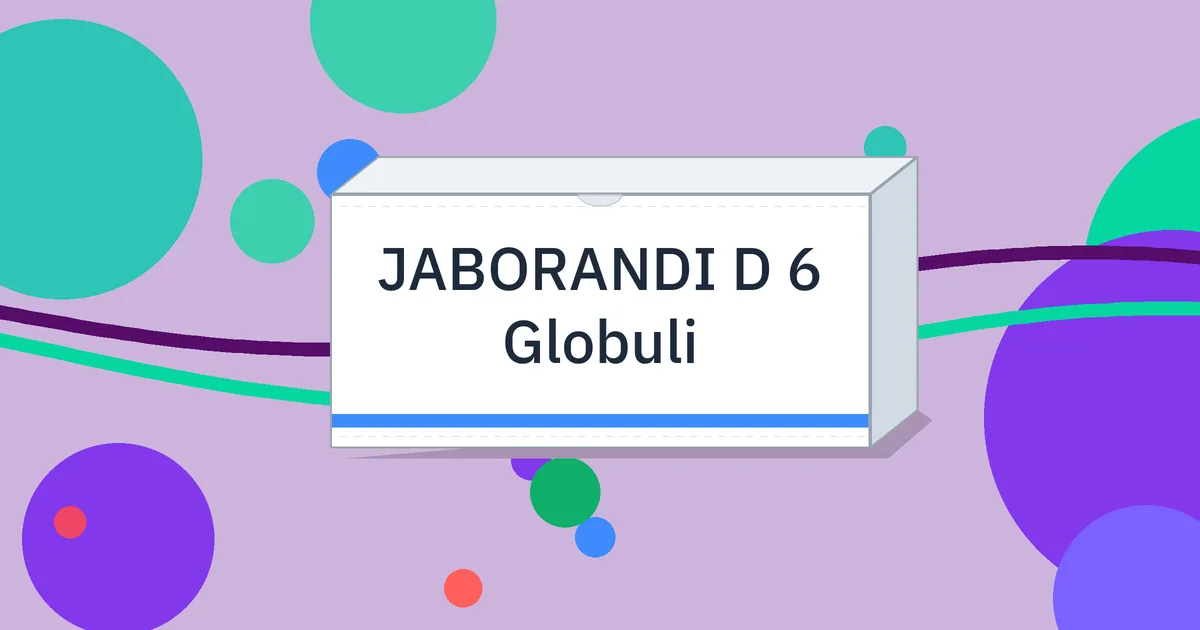 Symbolbild: Packung mit der Aufschrift JABORANDI D 6 Globuli (PZN 04221850) – Verfügbarkeit und Bezug in Apotheken in Frankfurt am Main