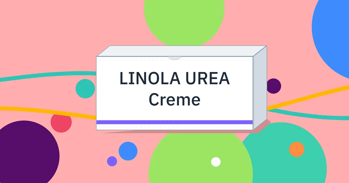 Symbolbild: Packung mit der Aufschrift LINOLA UREA Creme (PZN 04222832) – Verfügbarkeit und Bezug in Apotheken in Frankfurt am Main