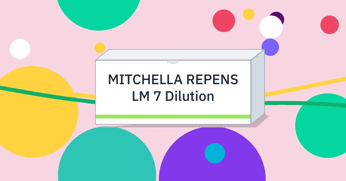 Symbolbild: Packung mit der Aufschrift MITCHELLA REPENS LM 7 Dilution (PZN 13609263) – Verfügbarkeit und Bezug in Apotheken in Frankfurt am Main