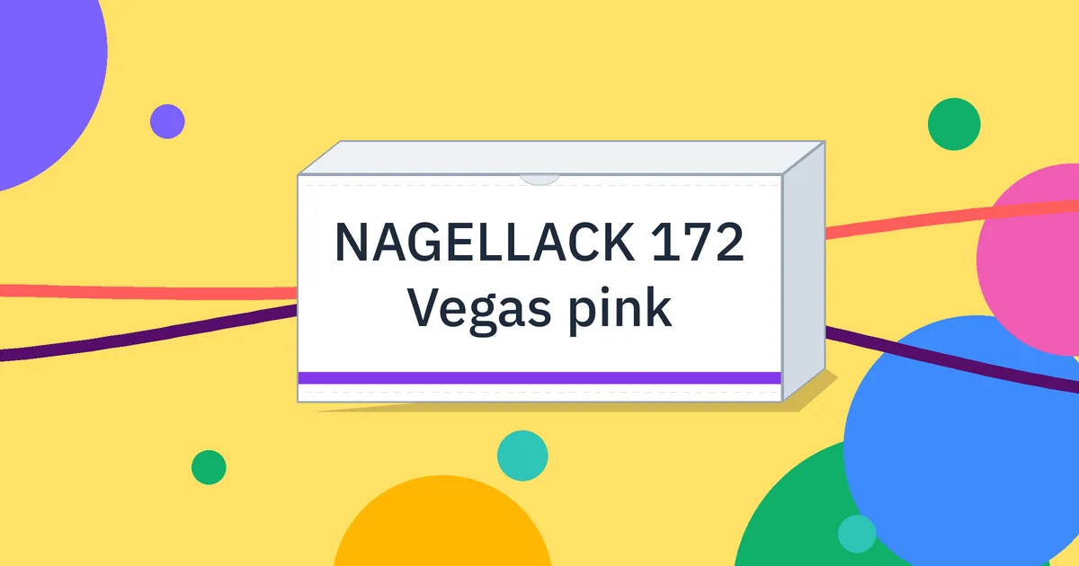 Symbolbild: Packung mit der Aufschrift NAGELLACK 172 Vegas pink (PZN 10849877) – Verfügbarkeit und Bezug in Apotheken in Frankfurt am Main